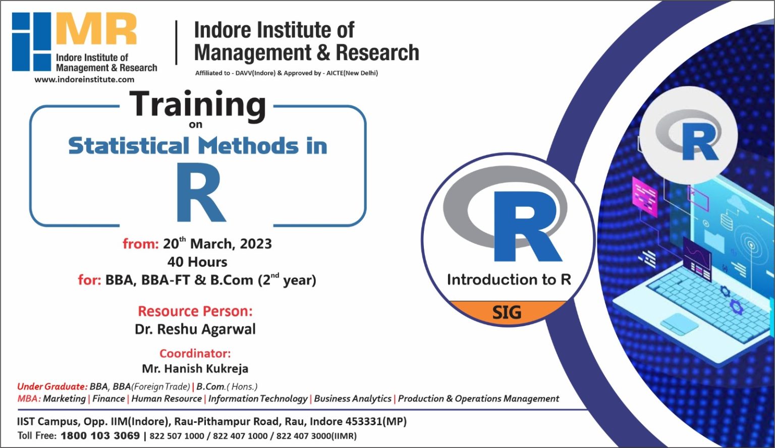 IIMR – Indore Institute of Management And Research